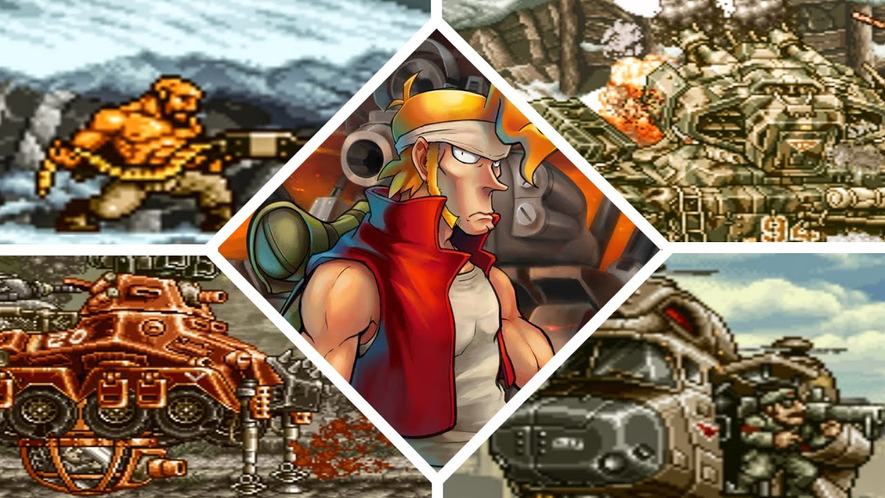 Metal Slug - ALL BOSSES + Ending - YouTube