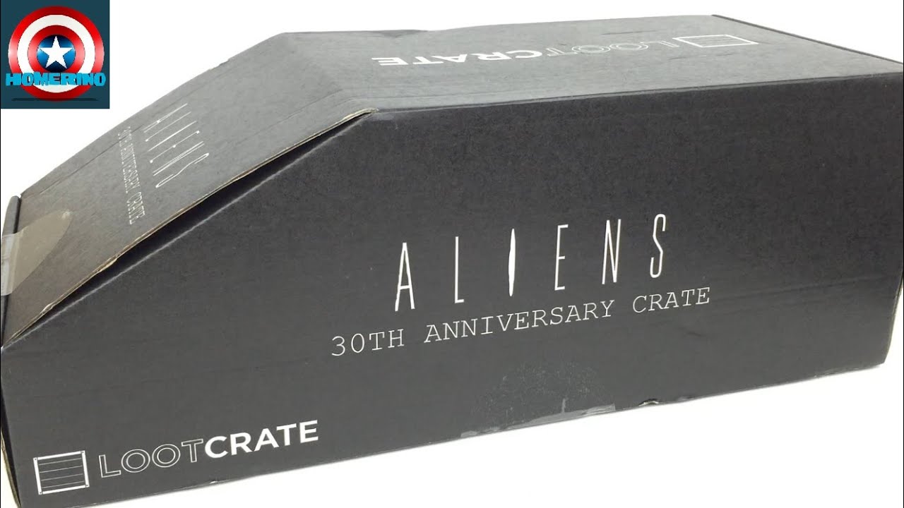 Aliens 30th Anniversary Limited Edition Loot Crate - YouTube