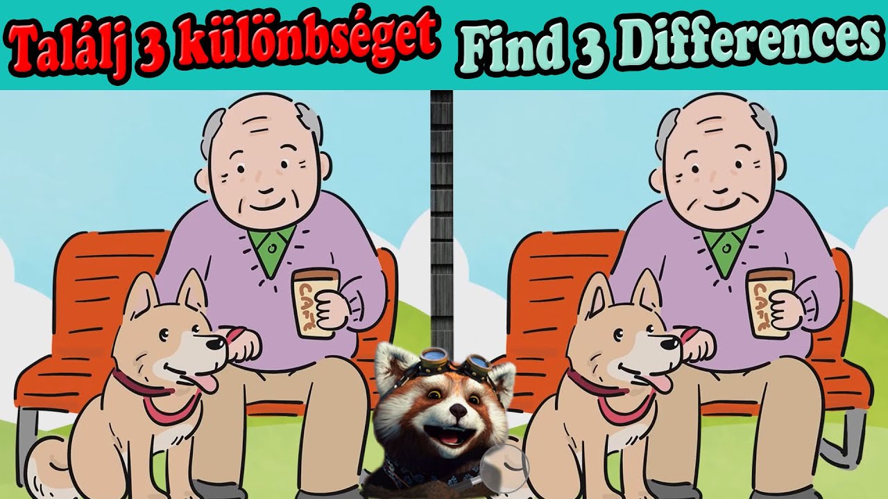 Spot/Find the difference/puzzle - Have a healthy brain and grow its ...