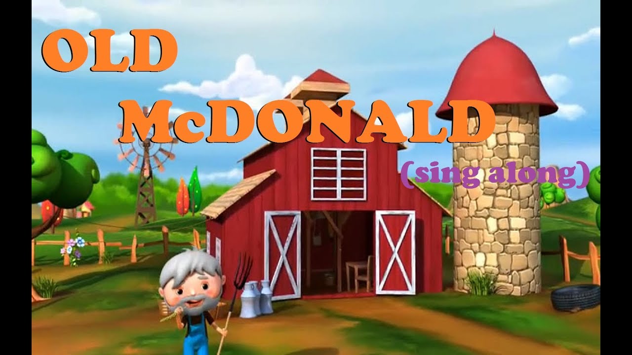 Old McDonald Had a Farm (Song) Learn,Sing,Play - YouTube