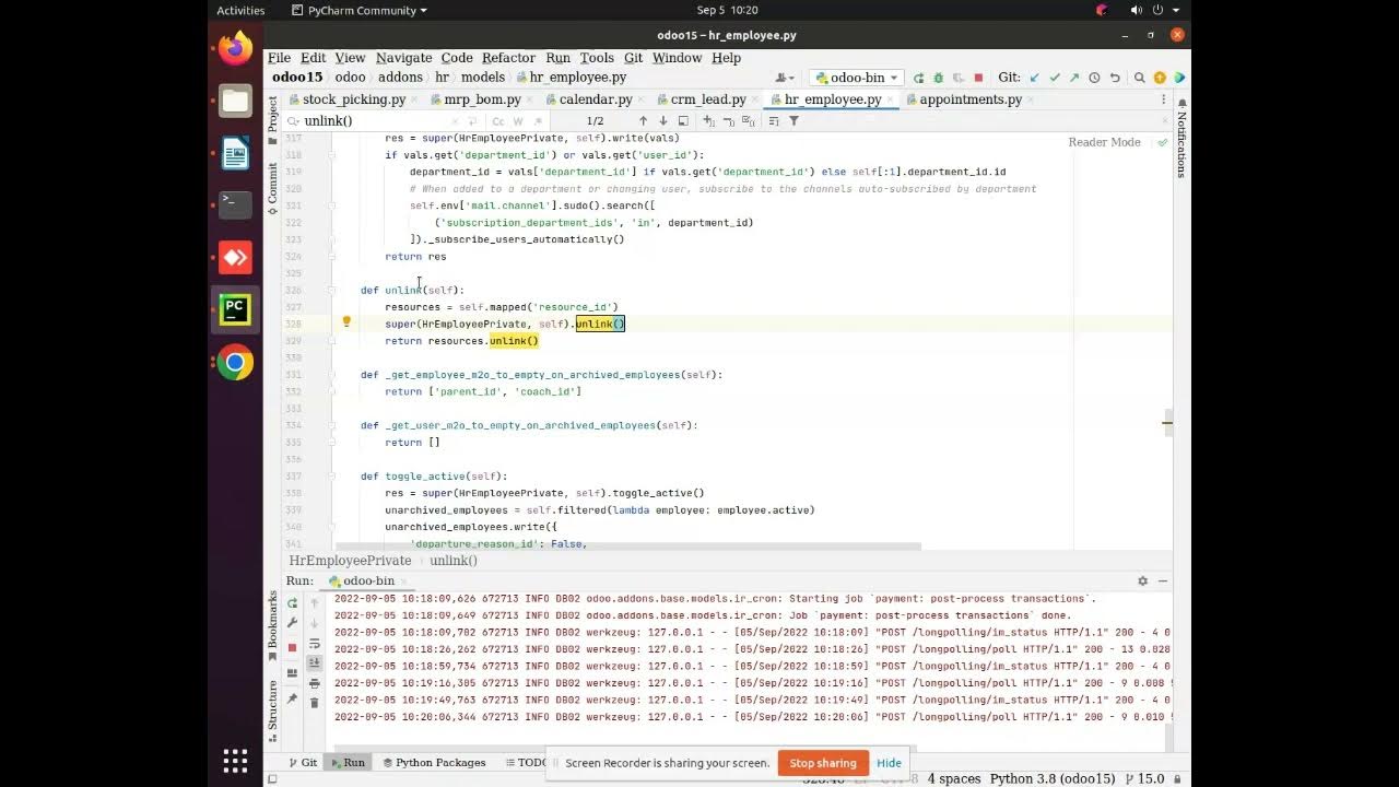 24 - ORM How odoo uses ORM Methods - YouTube