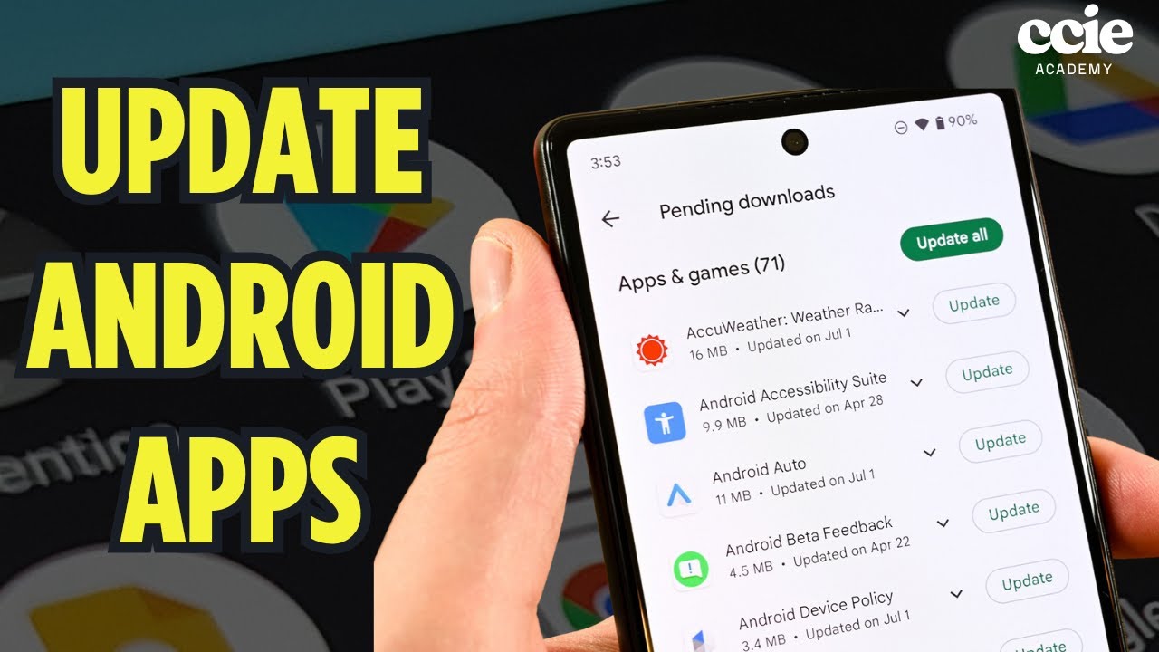 📲🔄 How to Update Apps on Android from Google Play Store | Quick Guide 📥 ...