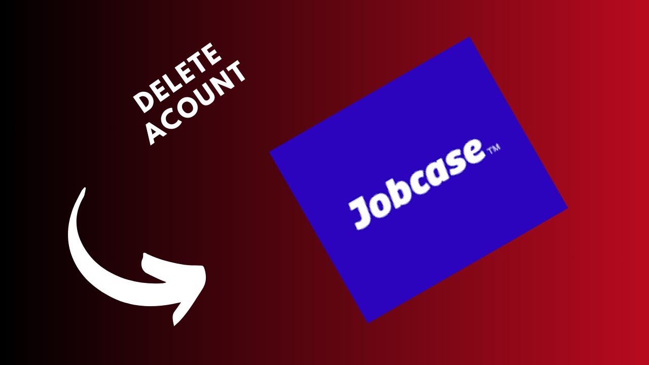 how to delete jobcase account - YouTube