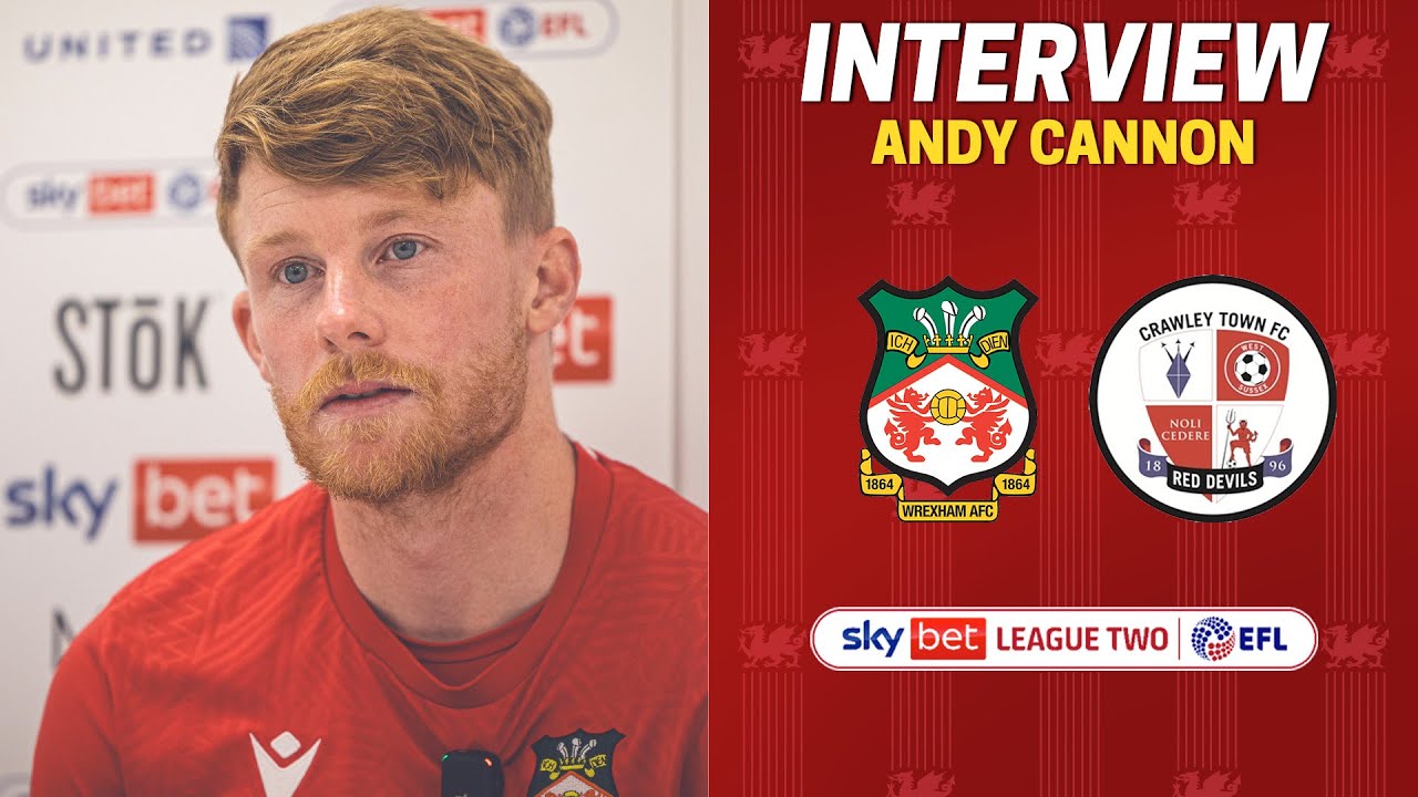 INTERVIEW | Andy Cannon after Crawley Town - YouTube