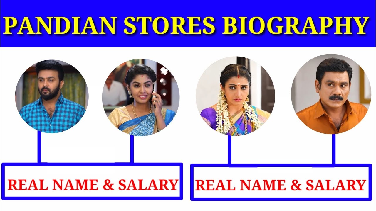 Pandian stores actors one day salary | pandian stores serial | pandian ...