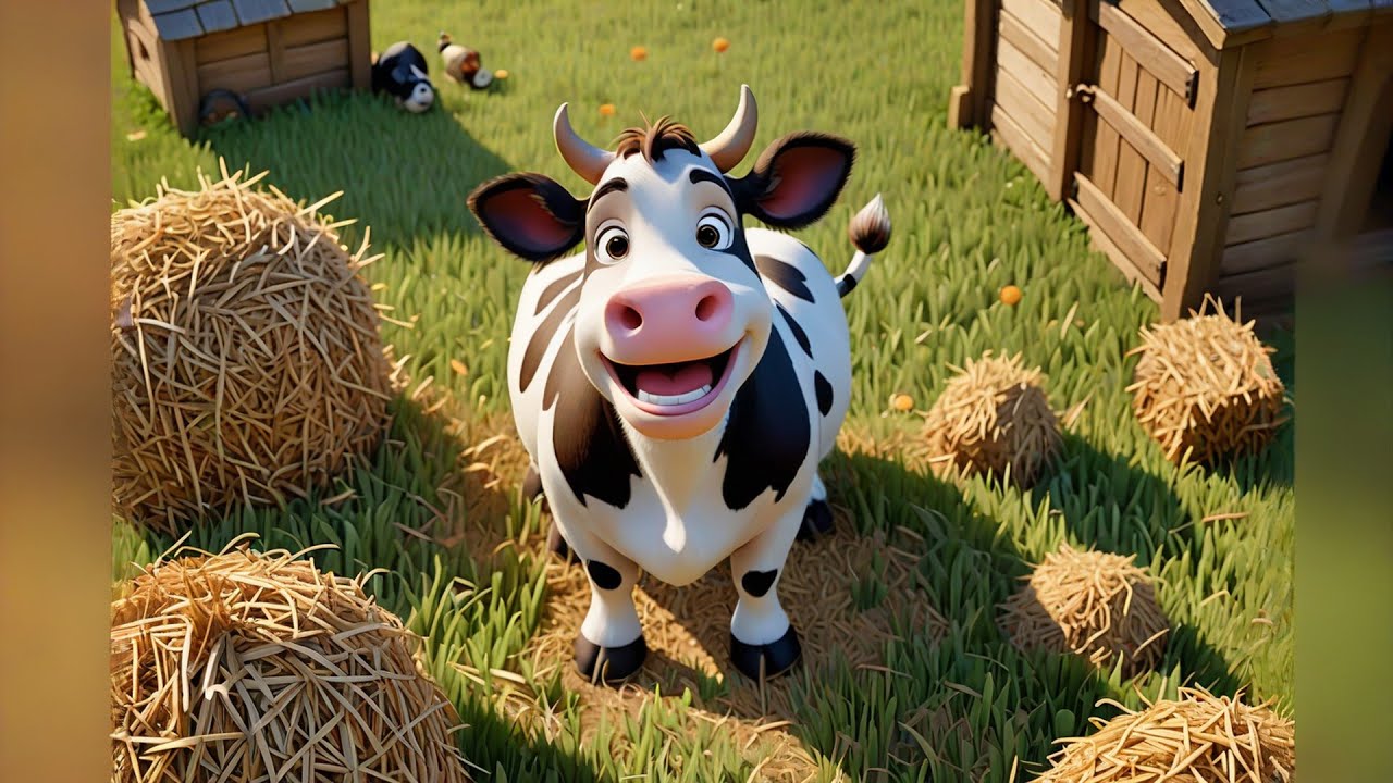 The Cow Who Played Hide and Seek 🐮 | Fun Learning Story for Kids ...