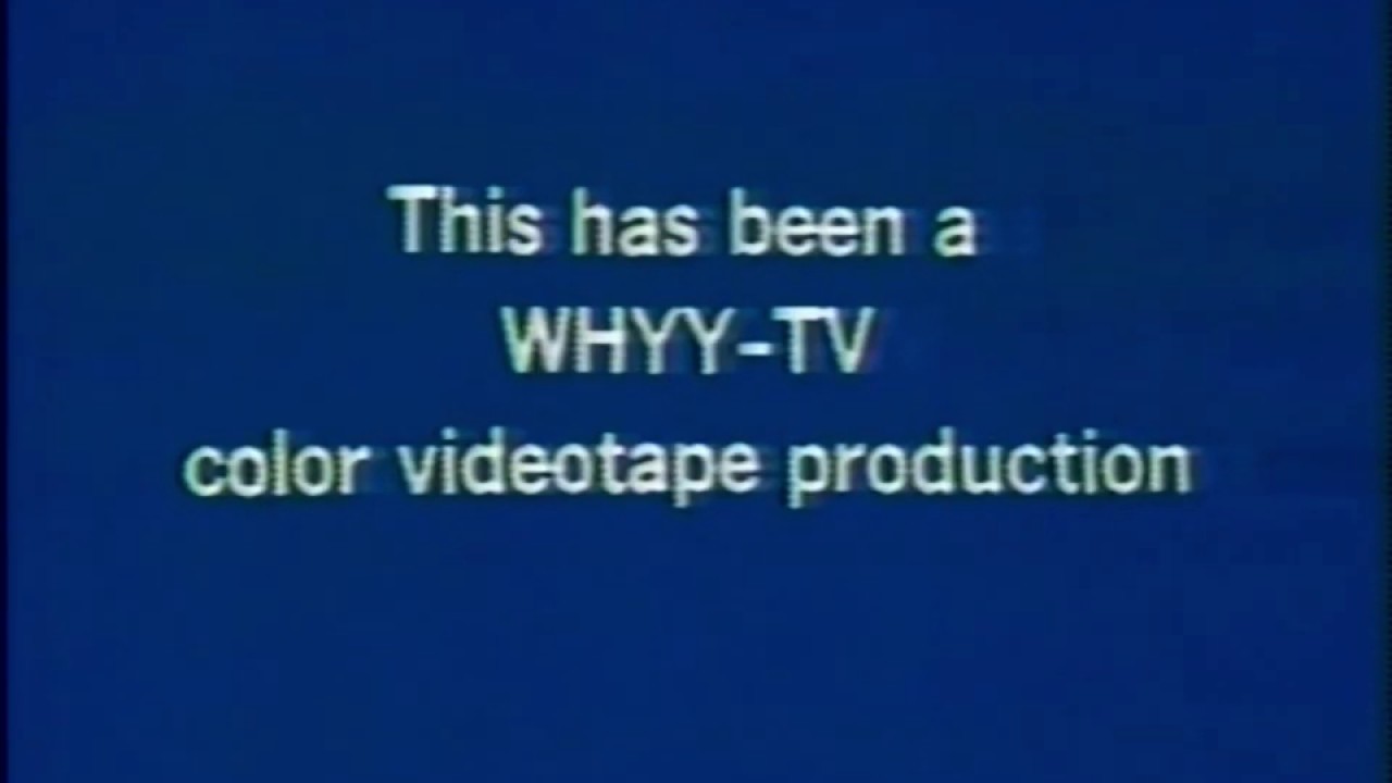 WHYY-TV Color Videotape Production/ PBS (1976) - YouTube