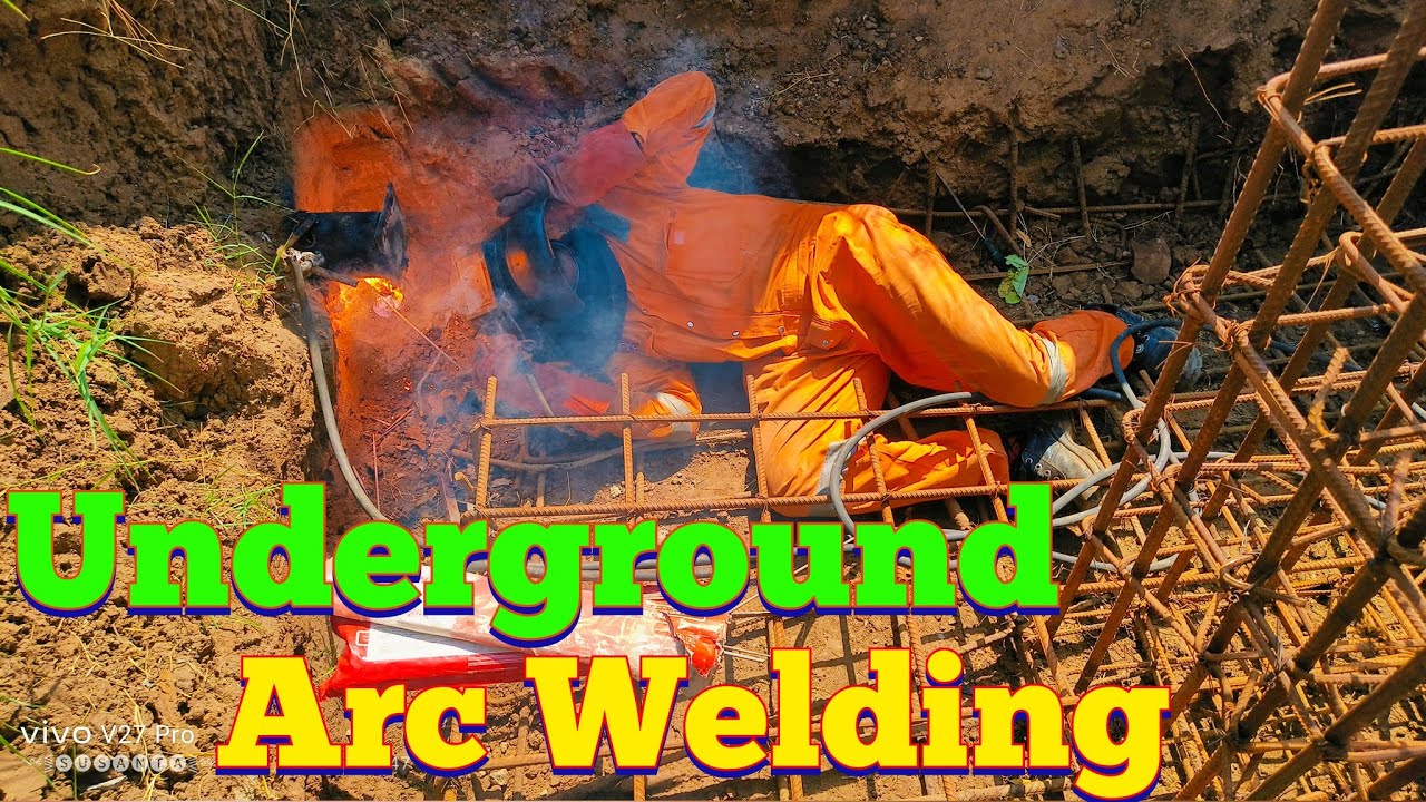The underground pipeline welding #underground #welding #dasfabrication ...