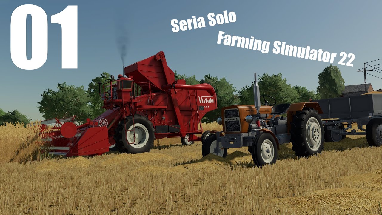 Seria Solo Farming Simulator 22 ODC.1 No to zaczynamy :D - YouTube
