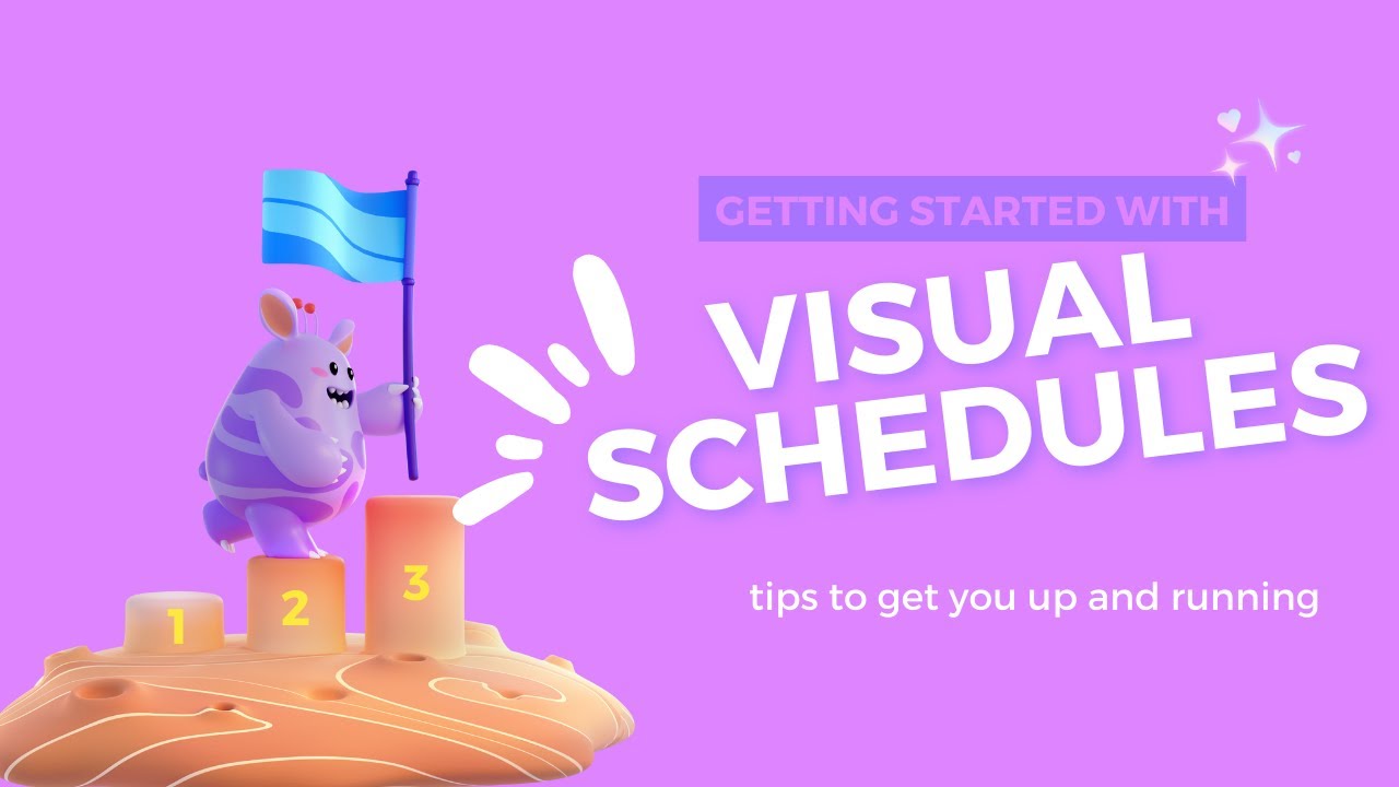 VISUAL SCHEDULES Getting started guide for ASD TOOLS app - YouTube