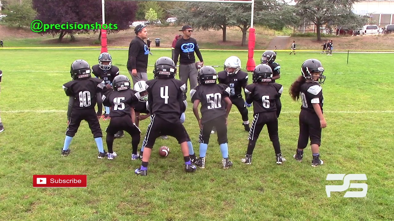 Seatac Sharks 6U vs. CD Panthers 7on7 Highlight Reel 2018 - YouTube
