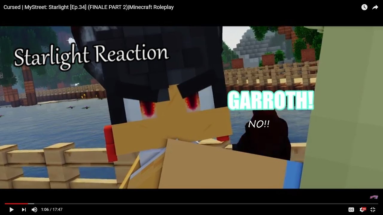 NO! GARROTH- | APHMAU REACTION | Cursed | MyStreet: Starlight [Ep.34 ...