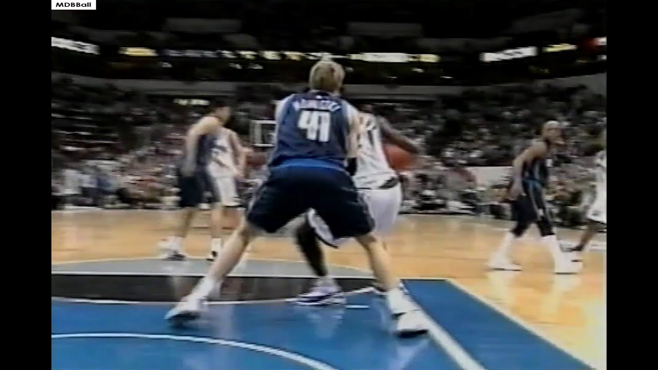 NBA On NBC - Dirk Nowitzki Eliminates Kevin Garnett! (Mavs Sweep Wolves ...