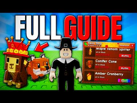 EVERYTHING NEW in The FALL HARVEST UPDATE! (Grow a Garden 2) - Roblox