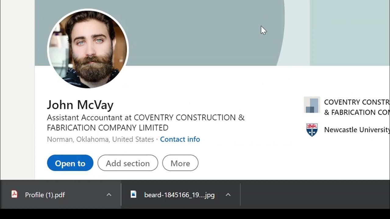 How to Get LinkedIn URL for sharing your profile - YouTube
