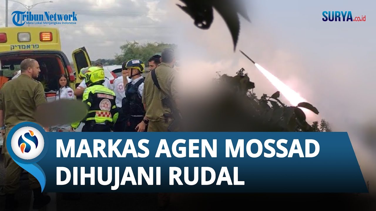 Rudal Hizbullah Gempur Markas Intel Mossad & Unit 8200 di Tel Aviv ...