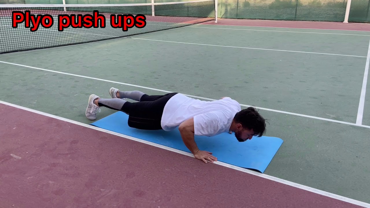 Plyo push ups - YouTube