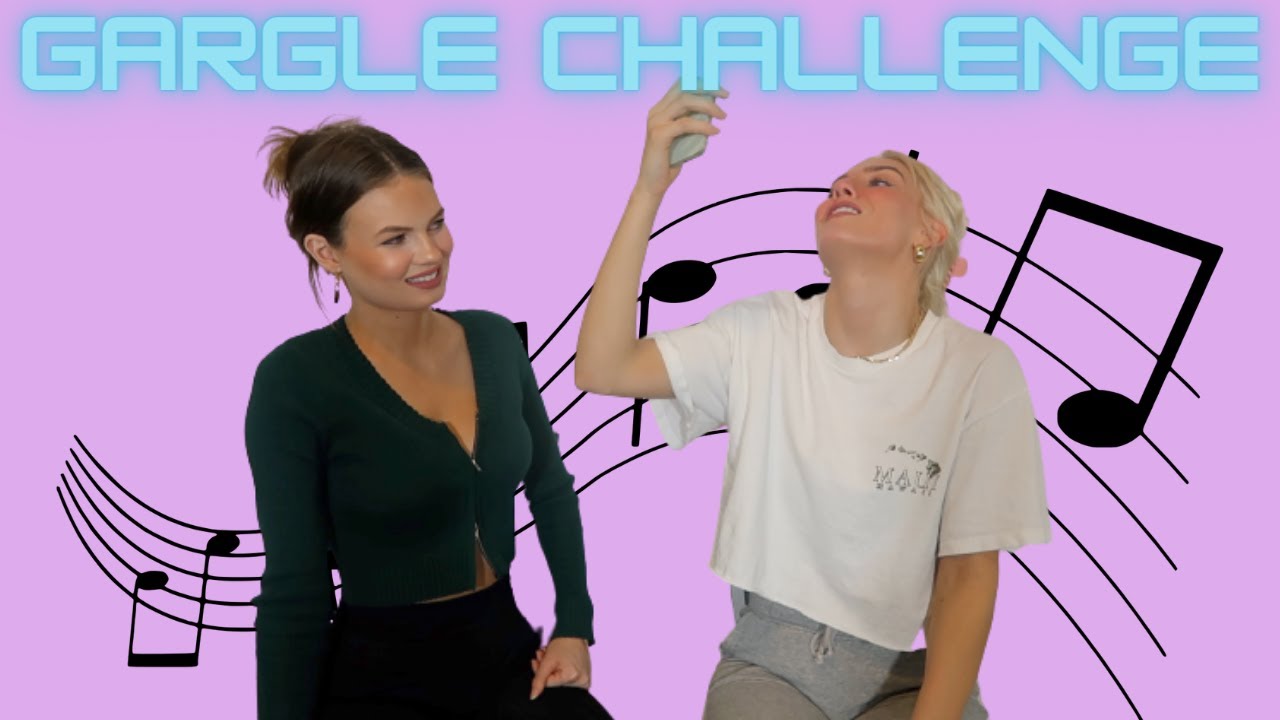 SINGING GARGLE CHALLENGE *crystal chokes* - YouTube