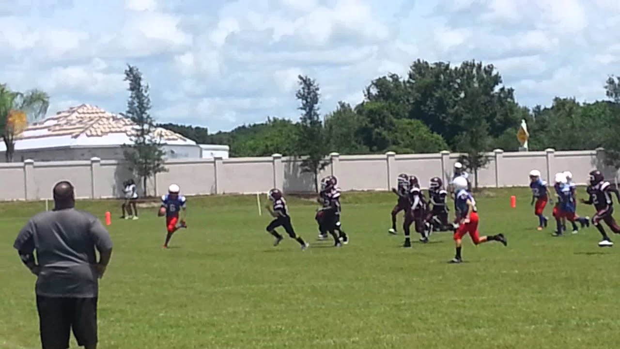 Manatee mustangs Pee Wee jamboree - YouTube
