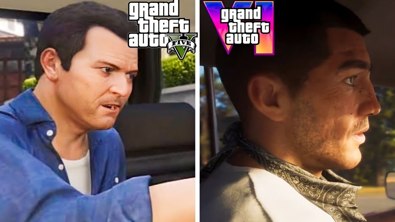 GTA 6 vs GTA 5 Graphics Comparison - YouTube