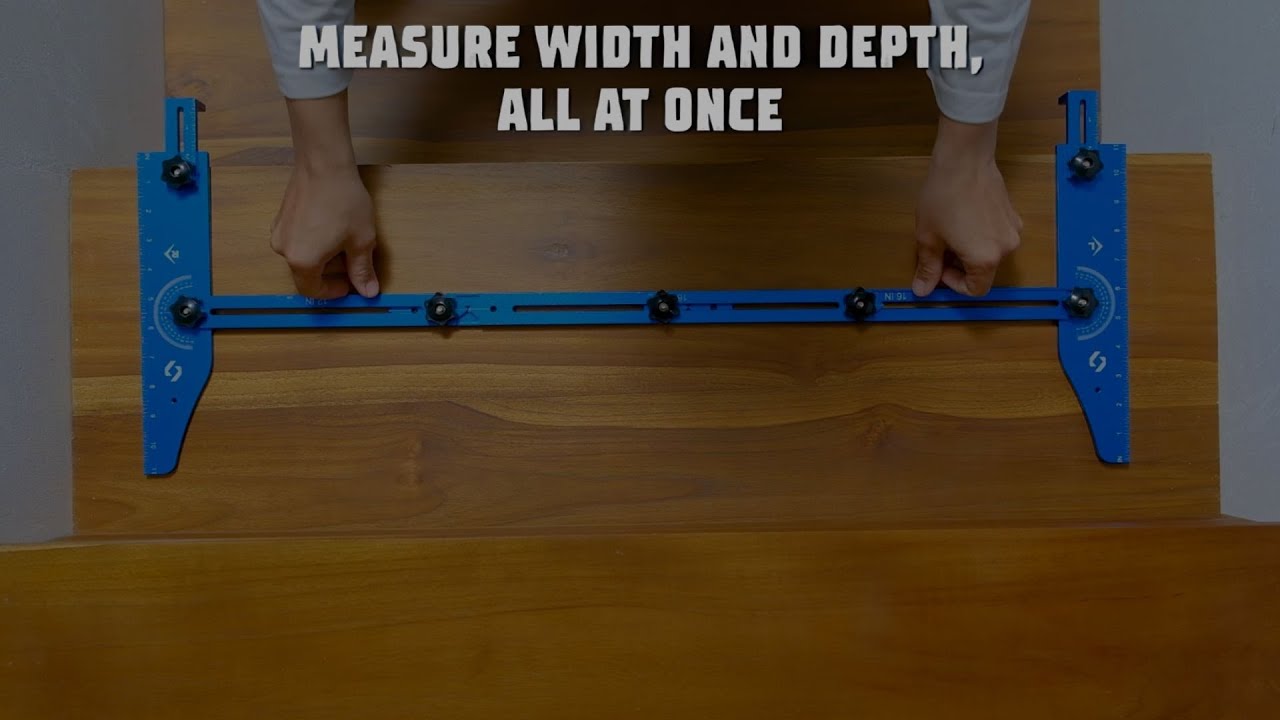 Eleon Stair Tread Template Tool - YouTube