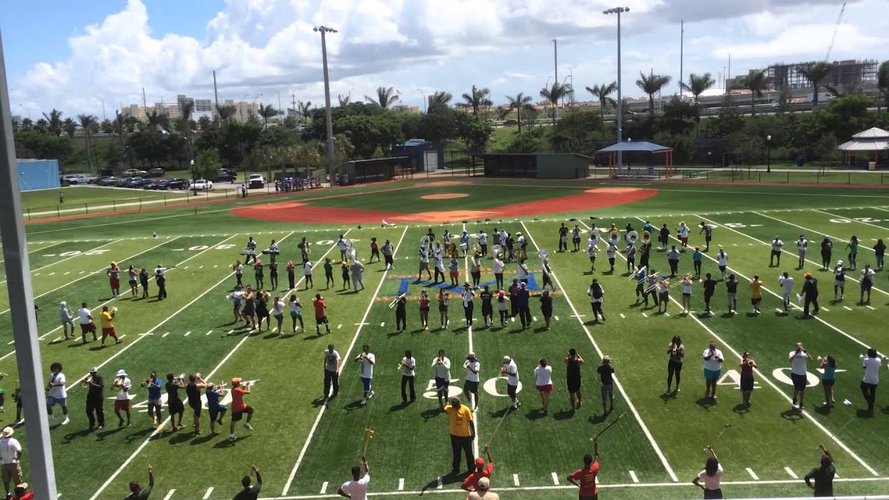 South Florida Marching Band Precision Camp - YouTube