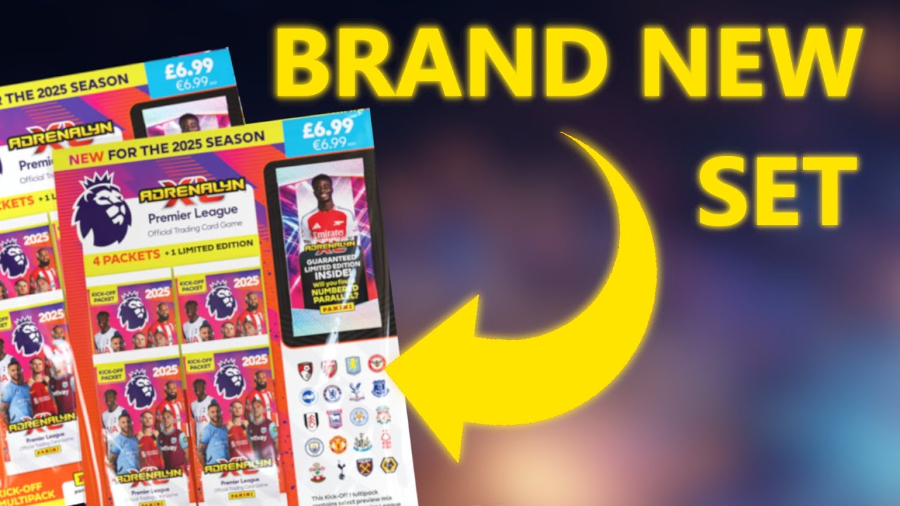 BRAND NEW SET - Panini Adrenalyn XL Premier League 2024 Kick Off ...