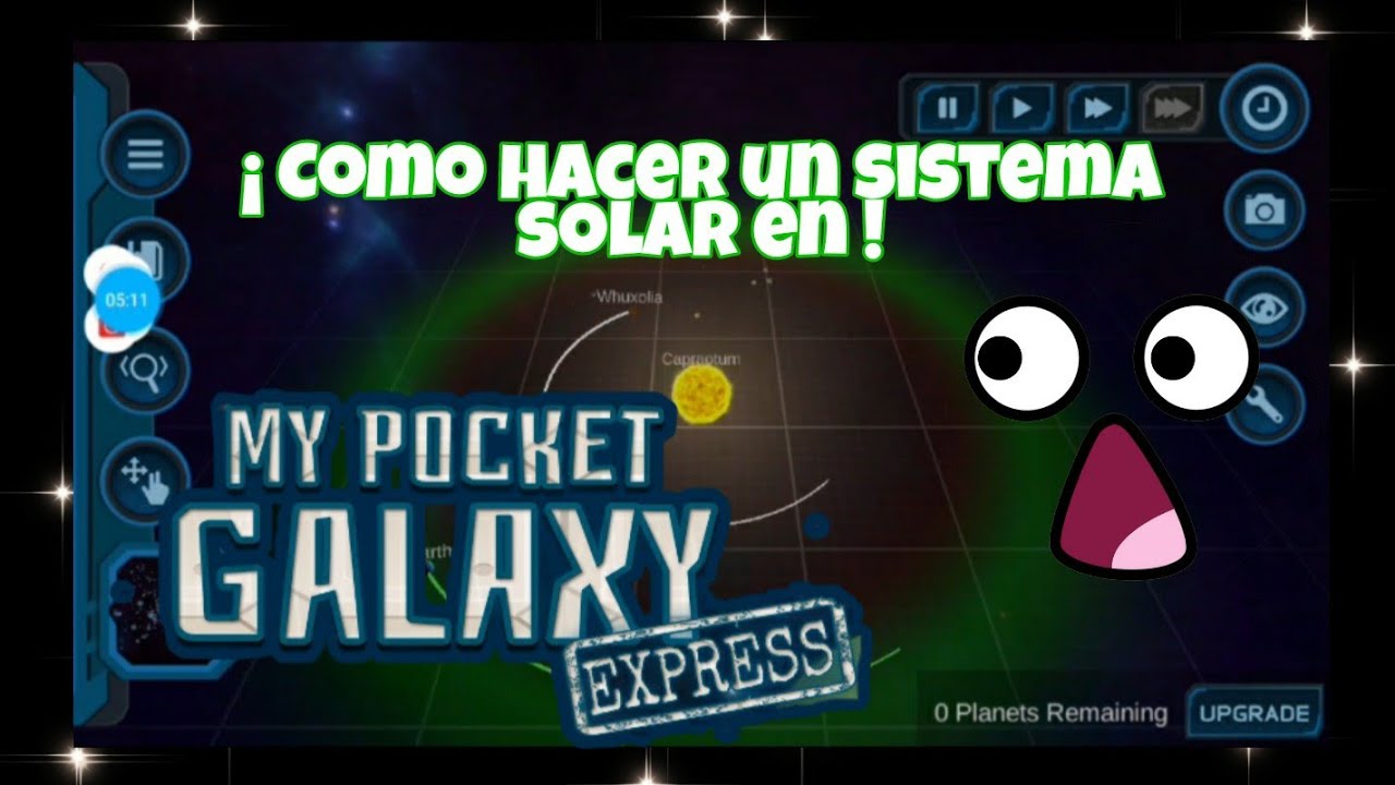 COMO HACER UN SISTEMA SOLAR EN MY POCKET GALAXY | Tutorial - YouTube