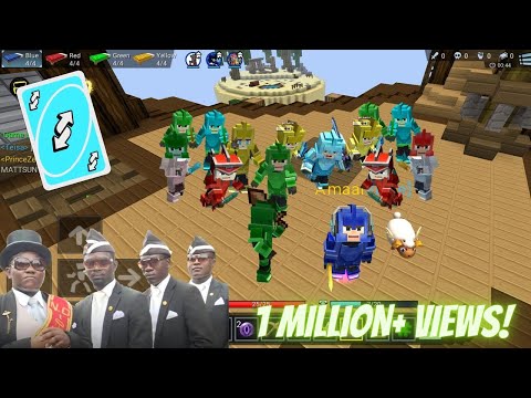 Coffin meme BUT I DID'T DIE?!?! Part 2 - Bedwars (Blockman GO Blocky Mods)