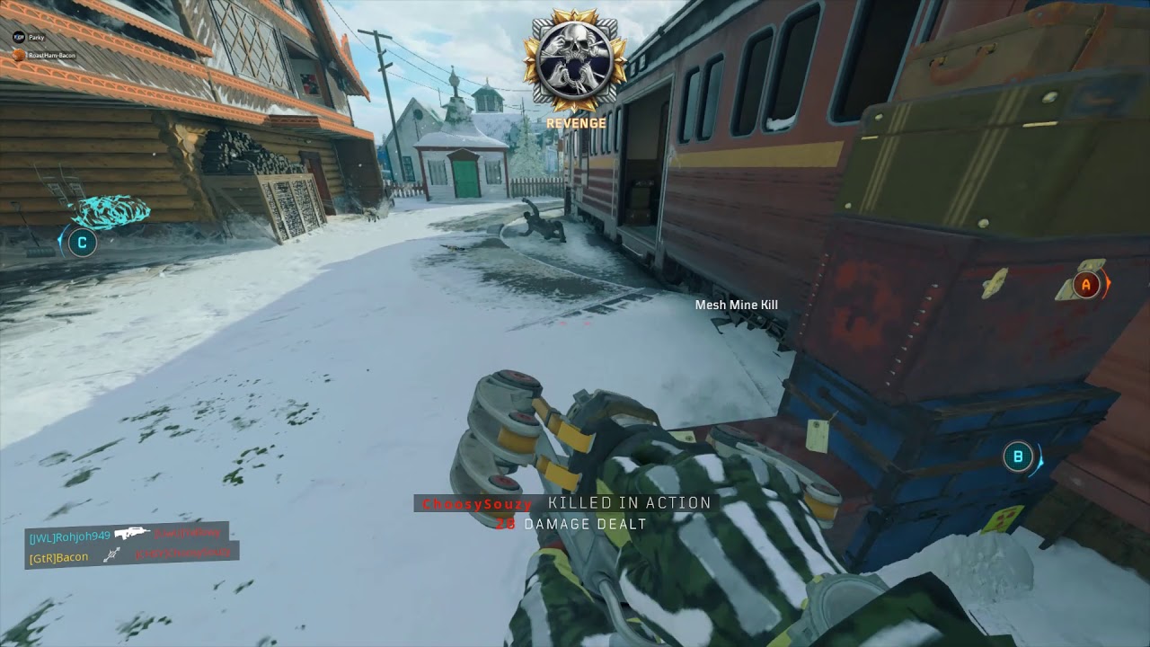 COD BO4 Mesh Mine Kill - BACON - YouTube