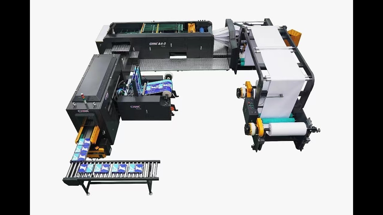 CHM Most cost-effective A4 paper production line cutting and ream ...