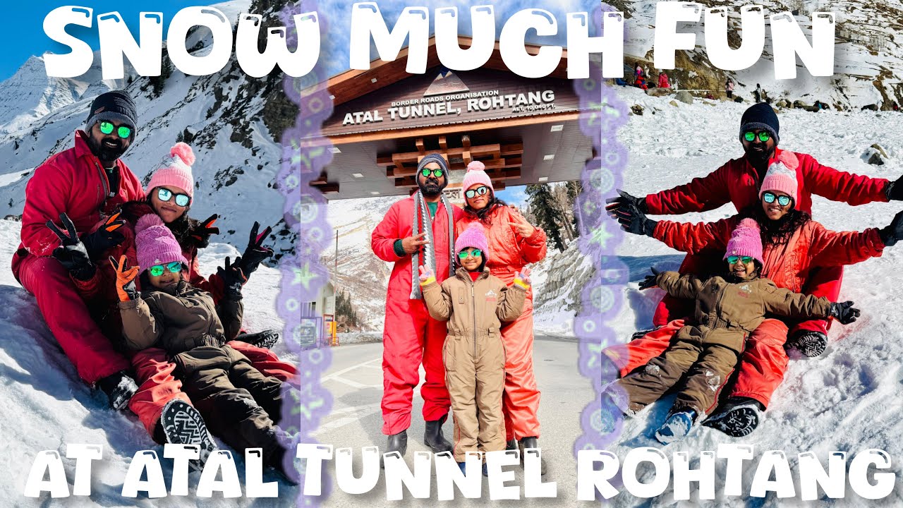Atal Tunnel And Rohtang Vlog || Solang Valley || Snow Point - YouTube
