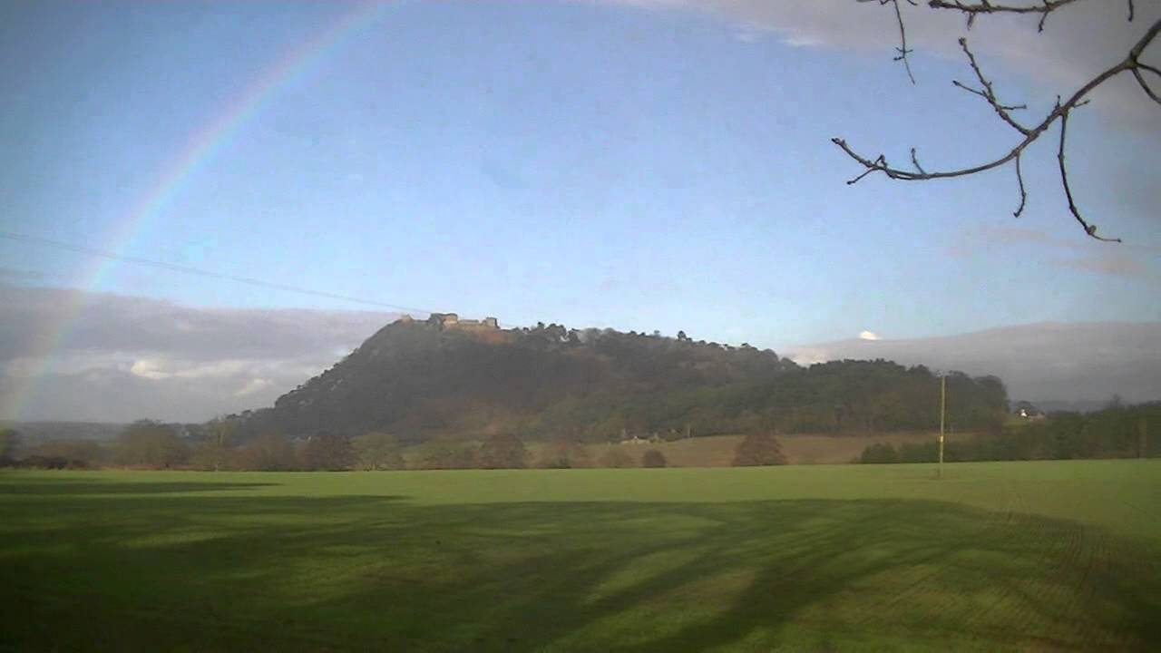 Rainbows Over Beeston Castle Cheshire - YouTube