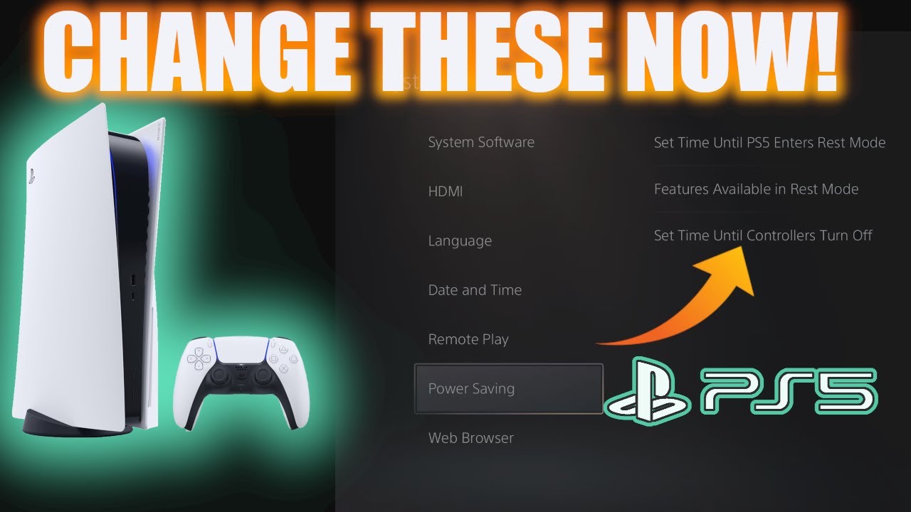 BEST PS5 Settings - Change these now - Storage, Performance, Power ...