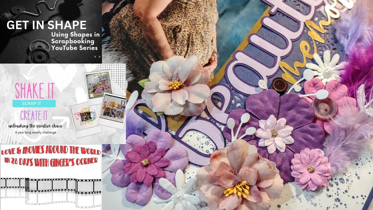Beautiful Memories Layout -Shake it, Scrap it,Create it week 7+ Get in ...