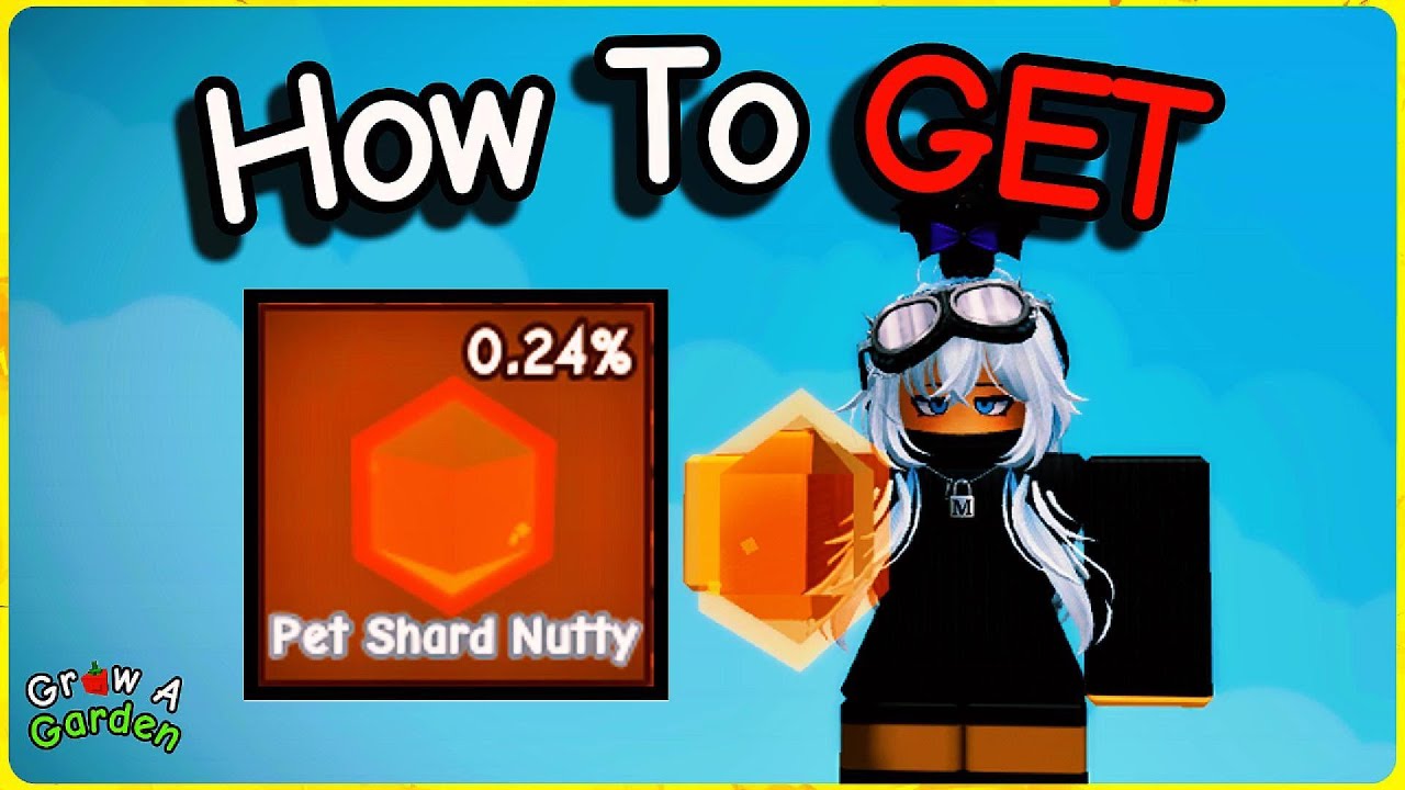 How to GET NUTTY SHARD in GROW A GARDEN – SHOWCASE - YouTube
