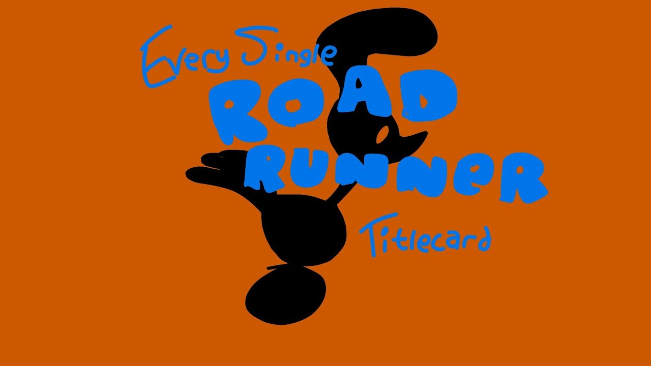Every Single Road Runner Titlecard - YouTube