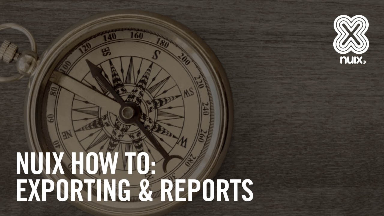 Exporting and Reports - YouTube