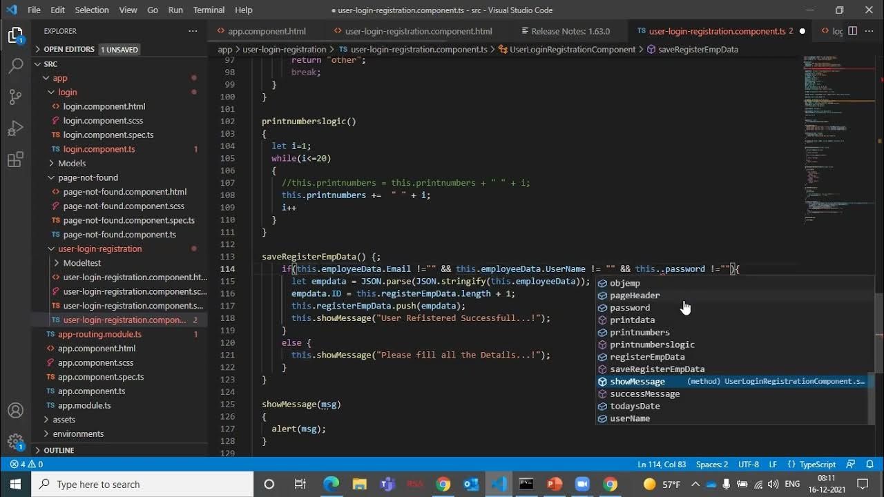 Angular Model - Duplicate Record Validation - YouTube