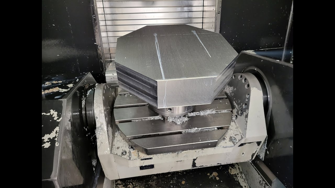 High volume machining of an Aluminum housing - YouTube