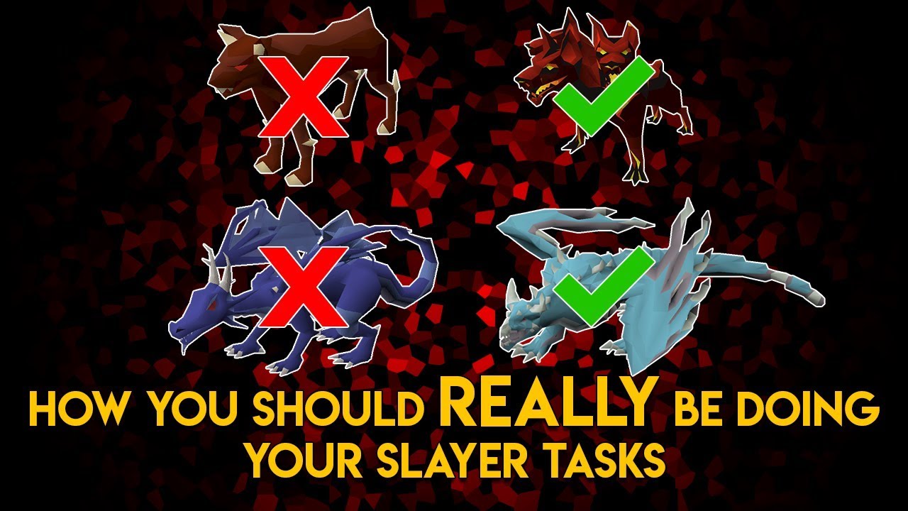 How You Should REALLY Be Doing Your Slayer Tasks - YouTube