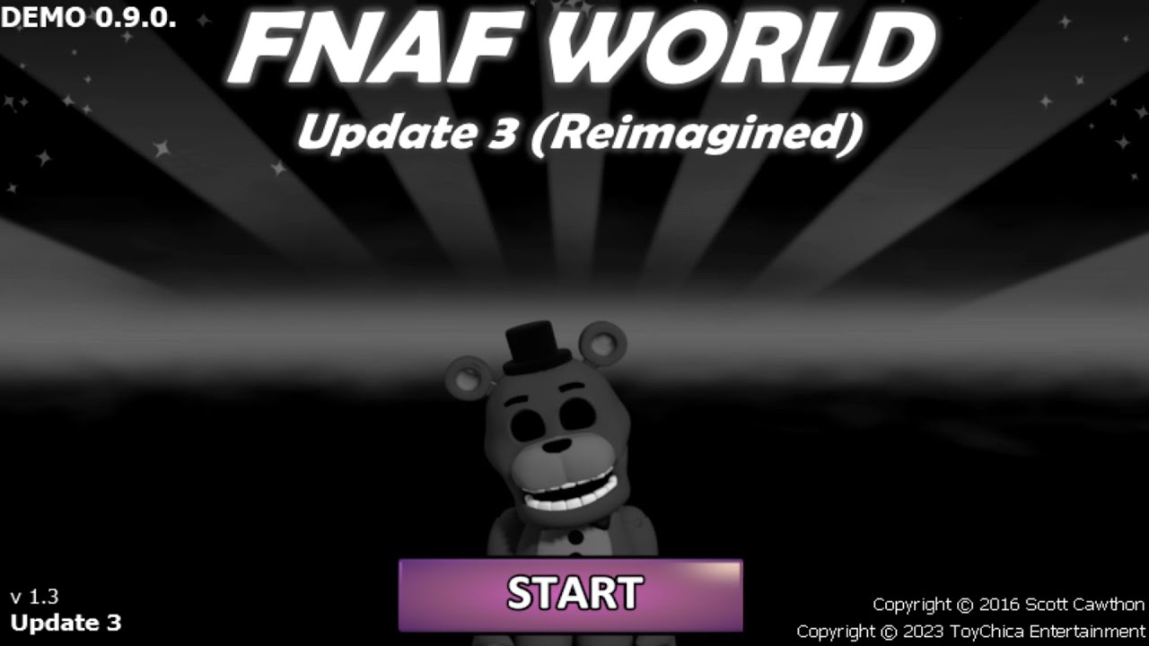 Fnaf World Update 3(Reimagined) Released a New Demo Build!!(Latest ...