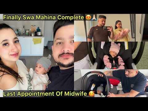 Finally Swa Mahina Complete 😍🙏🏻 || Last Appointment Of Midwife 🥰 || Angel’s Shivam