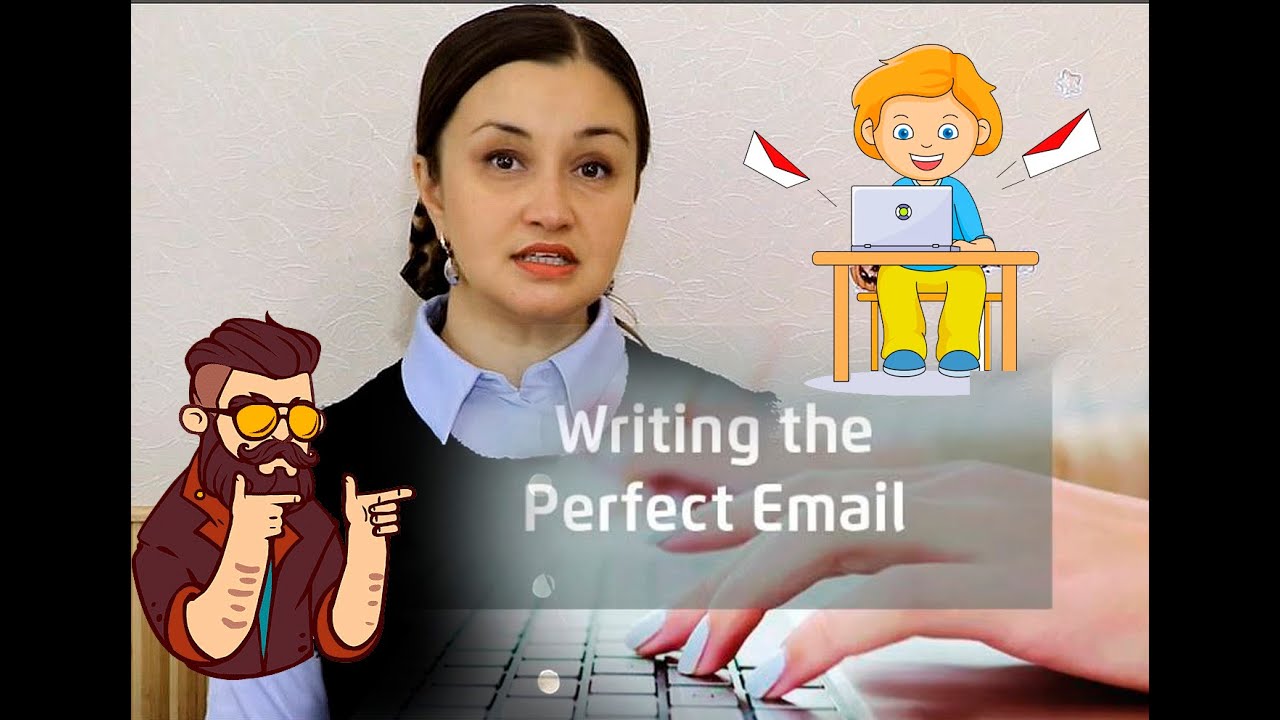 Writing a Short Email/Учимся составлять короткое письмо - YouTube