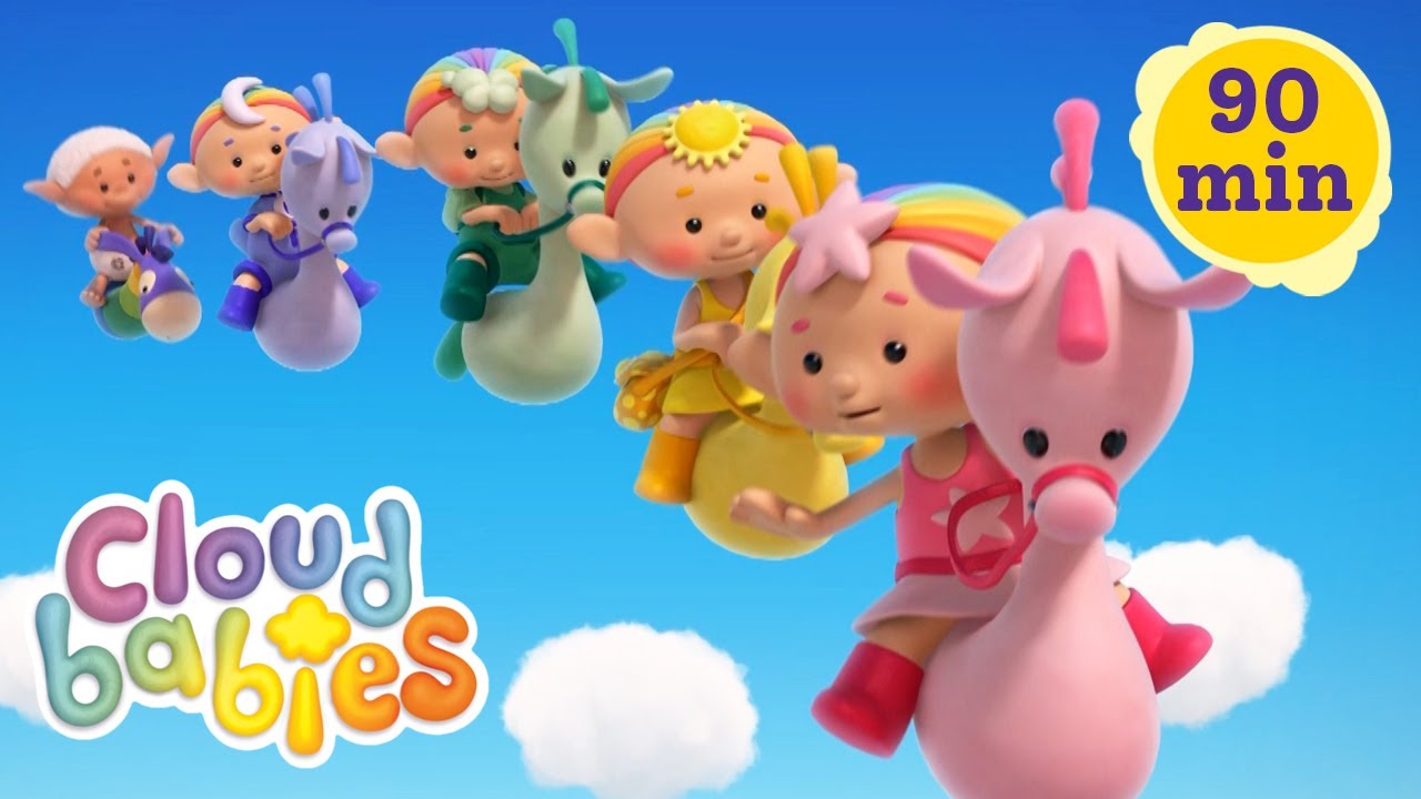 High in the sky, up up in the clouds ☁️ Story time with the Cloudbabies ...