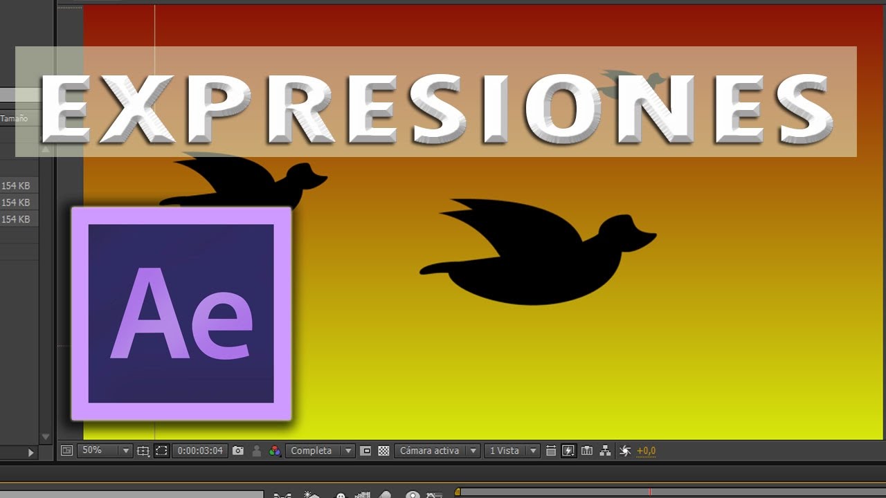 After Effects: Expresiones, Precomposiciones y Máscara - YouTube