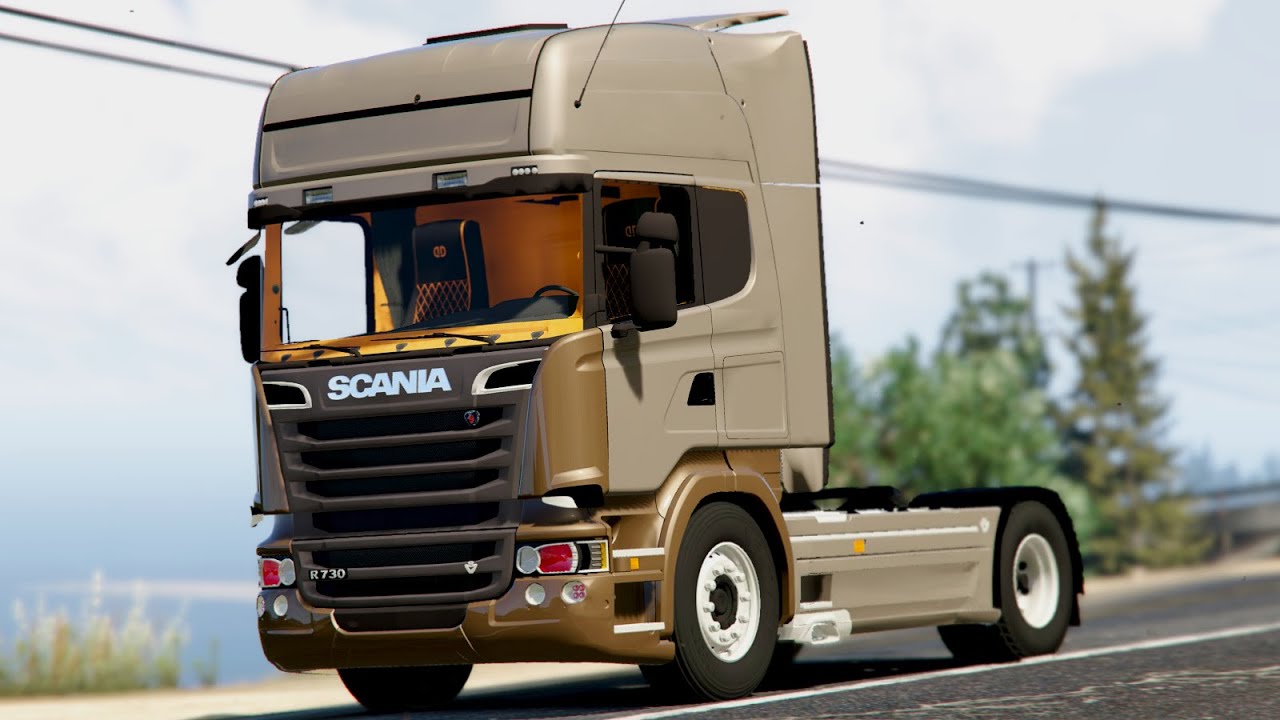 GTA V - Scania R730 Streamline 4x2 - YouTube