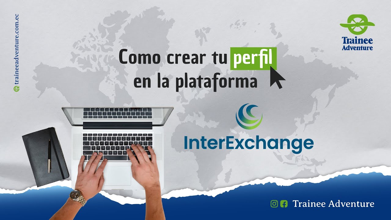 Cómo crear tu perfil en la plataforma InterExchange 🤓 - YouTube