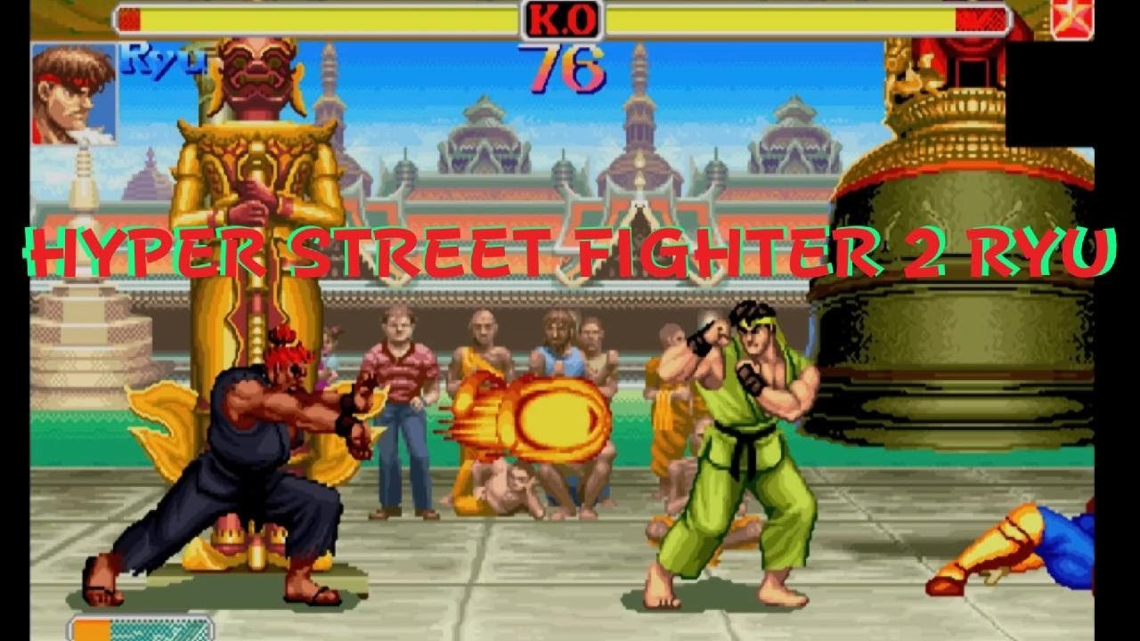 SUPER STREET FIGHTER 2 TURBO RYU BALROG ARCADE - YouTube