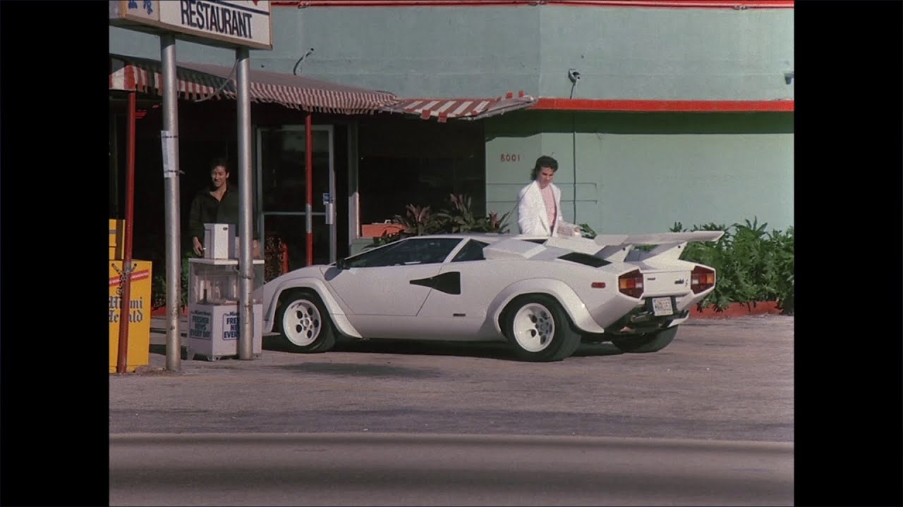Miami Vice Lamborghini Countach - YouTube